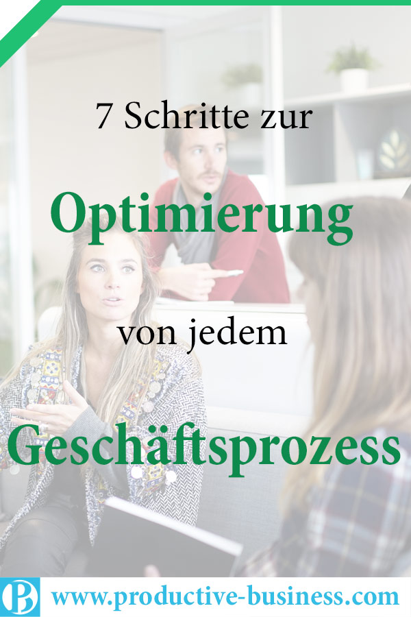 [Prozesse optimieren] 7 Schritte einfach erklärt + PDF Vorlage Download